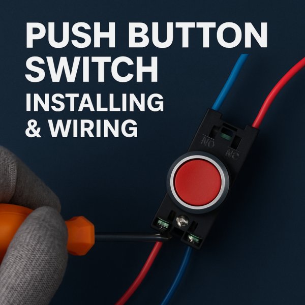 Push Button Switch Installing & Wiring Guide (Step-by-Step) - CDGKZ