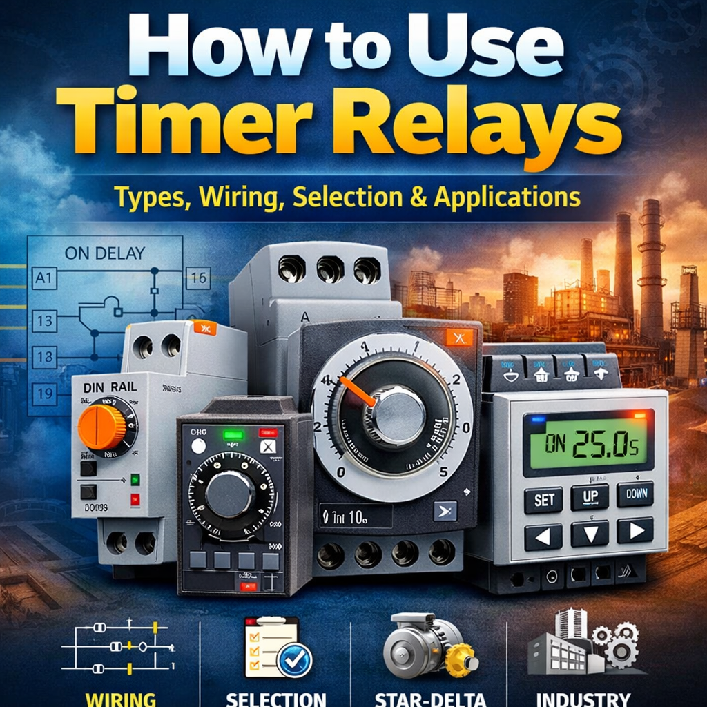 Timer Relay Wiring, Selection and Applications: A Complete Guide for ...